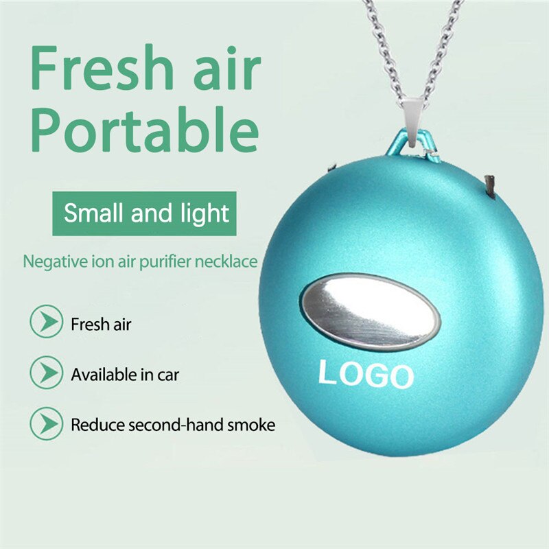Personal Wearable Air Purifier Necklace Mini Porta... – Grandado