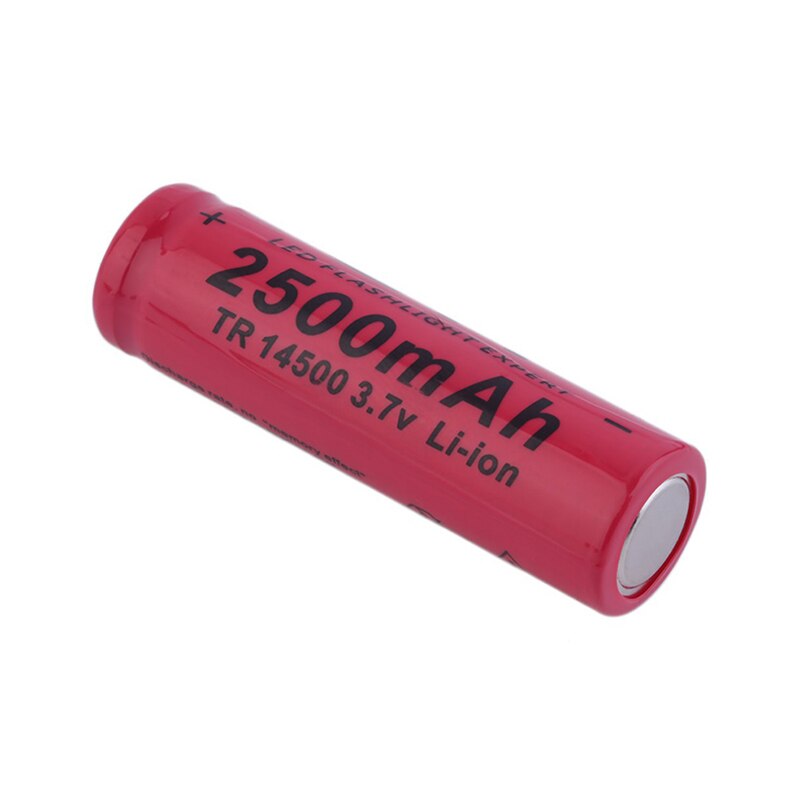GTF 2500mAh 14500 Rechargeable lithium battery tip... – Grandado