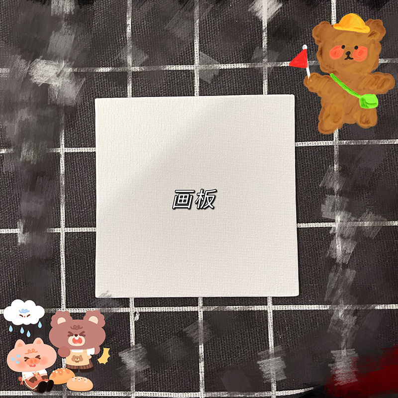 Mini Sketchpad Student DIY Canvas Desktop Decorati... – Vicedeal