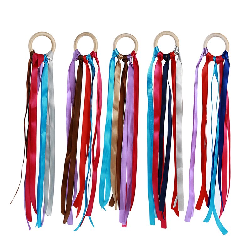 5pcs Rainbow Colored Ribbon Splice Colorful Dance ... – Vicedeal