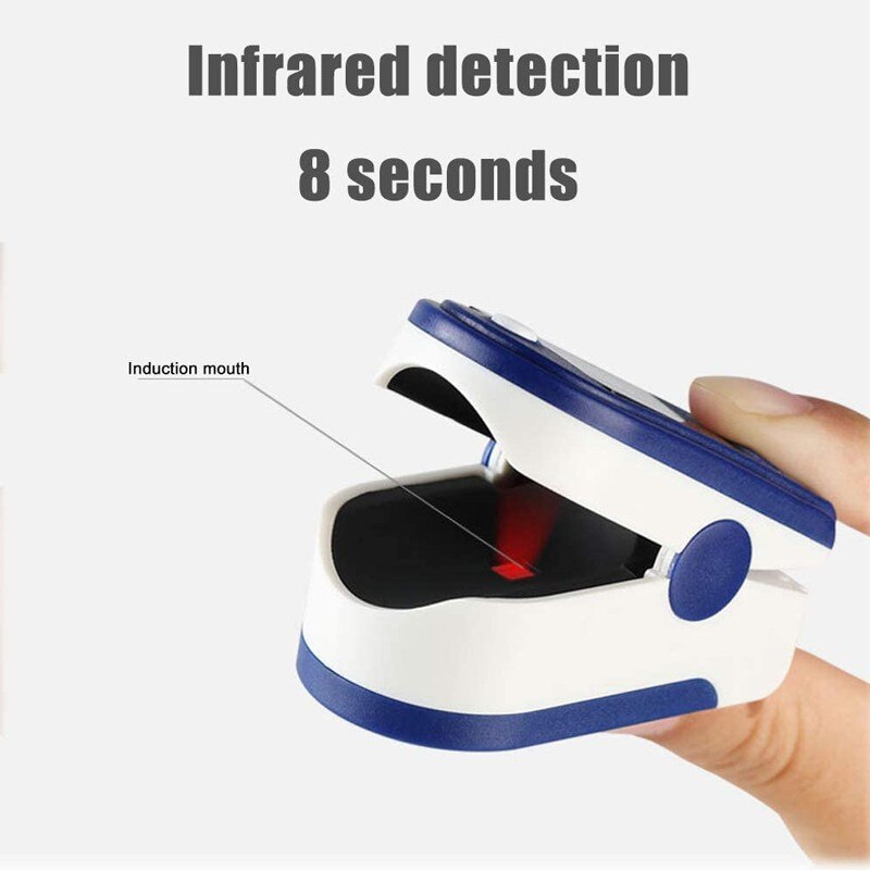 Finger Clip Blood Oximeter Heart Rate Heartbeat Pu... – Grandado