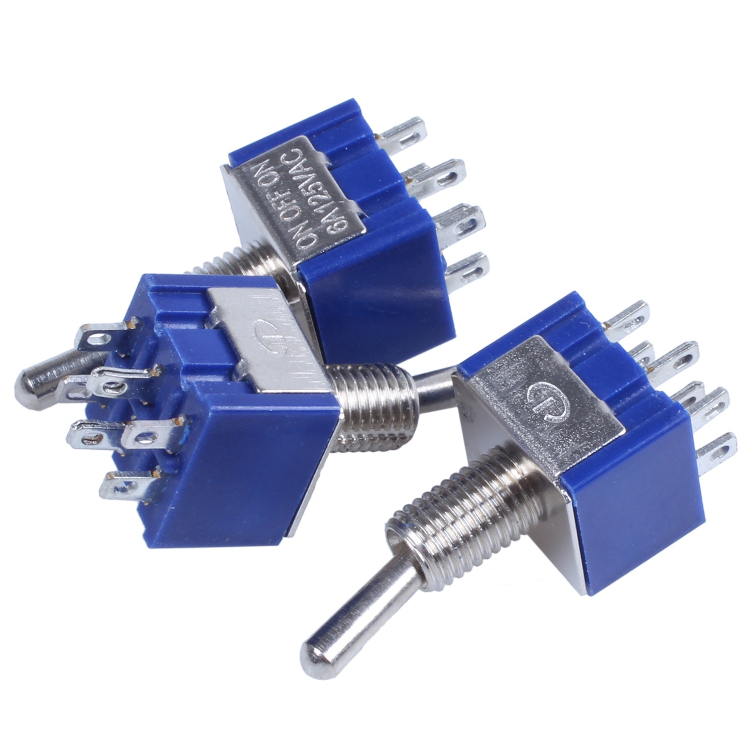 4 Stuks Ac 3A 250V 6A 125V Dpdt Vergrendeling Togg... – Vicedeal