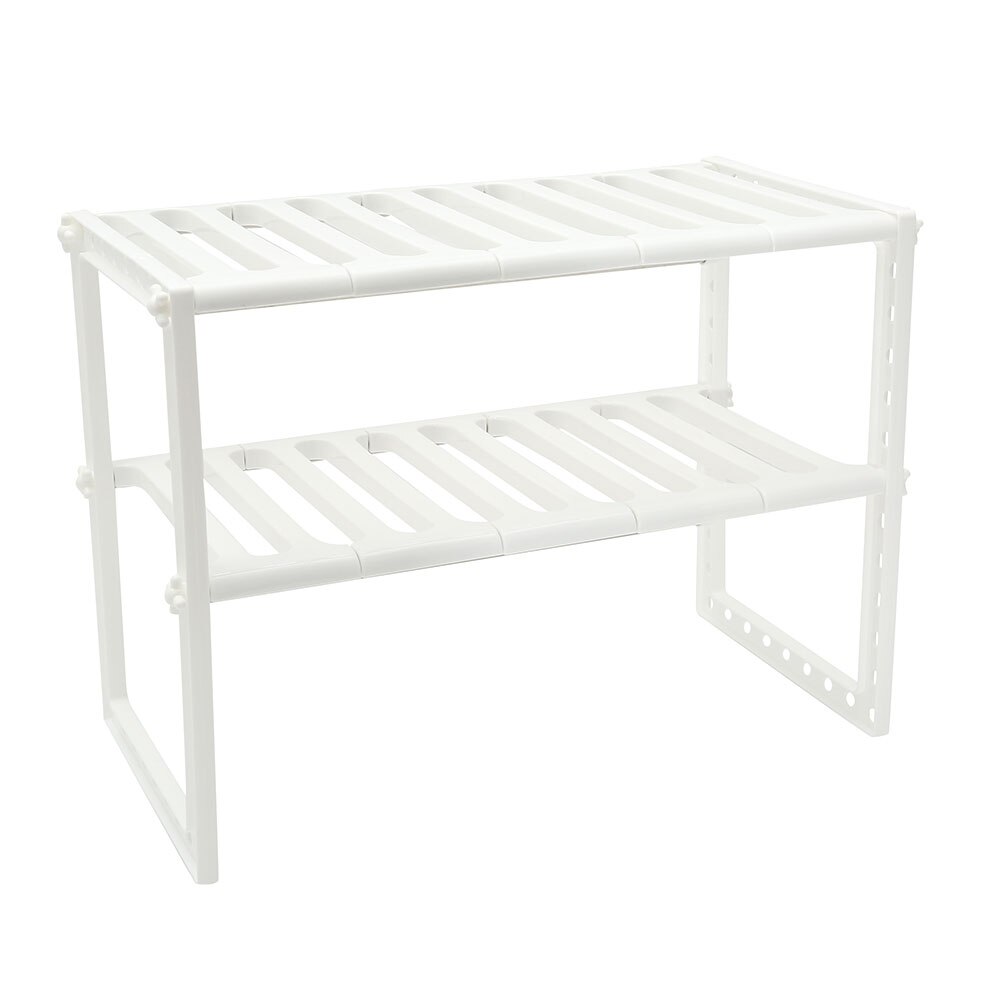 Kitchen Under Sink Storage Rack Shelf Double Layer... – Grandado