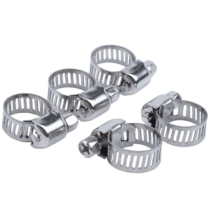 15 Pcs Stainless Steel 8mm to 12mm Hose Pipe Clamp... – Vicedeal