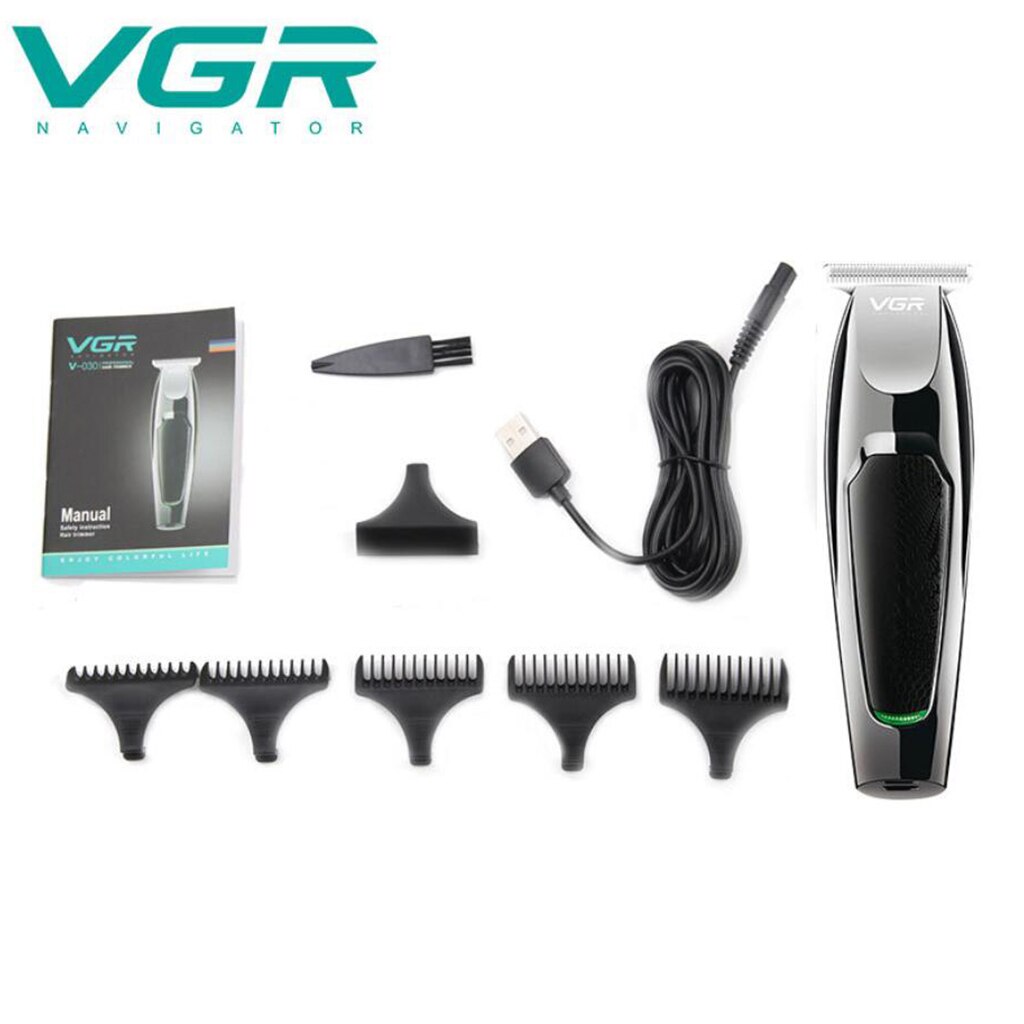 VGR Electric Hair Beard Shaver USB Rechargeable Co... – Vicedeal