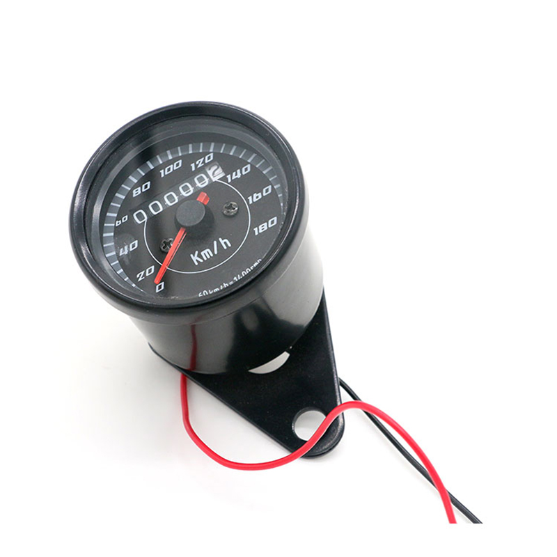 Universele Retro Zwarte Instrument voor Motorfiets... – Vicedeal