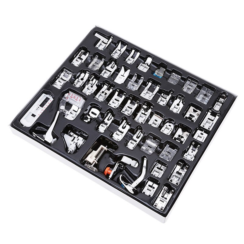 48pcs Sewing Machine Presser Foot Feet Kit Set Wit... – Vicedeal