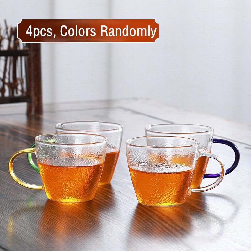 4/6Pcs Glas Thee Cup Huishoudelijke Verdikte Hitte... – Vicedeal