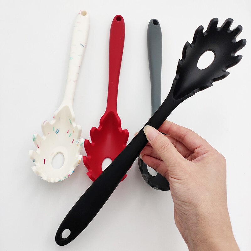 Pasta Scoop Spaghetti Lepel Vergiet Silicone Hitte... – Grandado
