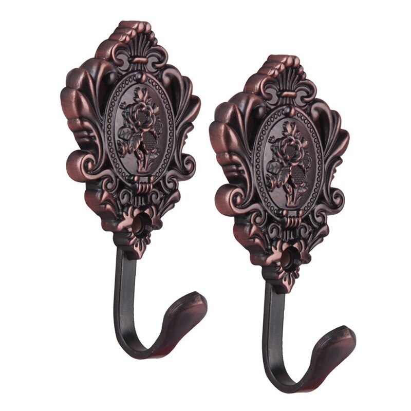 Rosmönster vintage legering draperi gardin hållbac... – Vicedeal