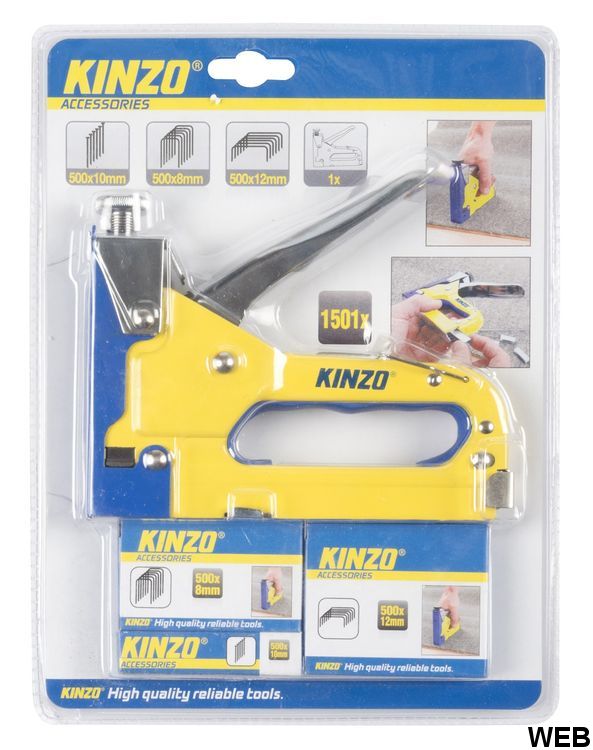 Nietmachine Sparapunti Nail 3 In 1 Kinzo + Kit 150... – Grandado