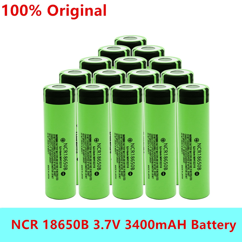 100% NCR18650B Battery 3.7V 3400mAh Ncr18650b Rech... – Grandado
