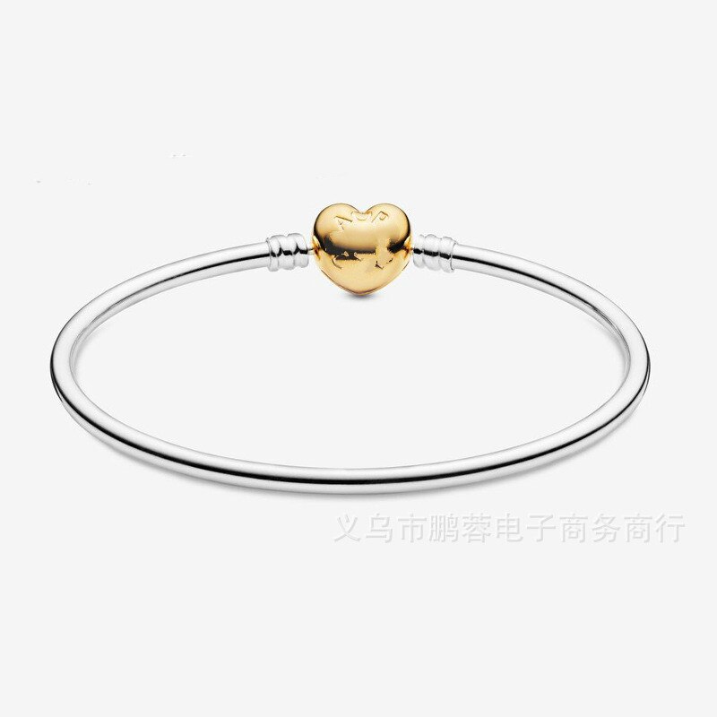 Pan Bracelet Moments Silver Bracelet Plating Gold ... – Grandado