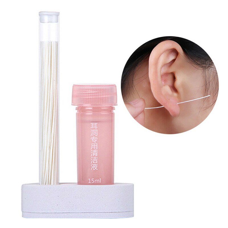 Piercing Earrings Ear Hole Cleaner 15ml Rose Liqui... – Vicedeal