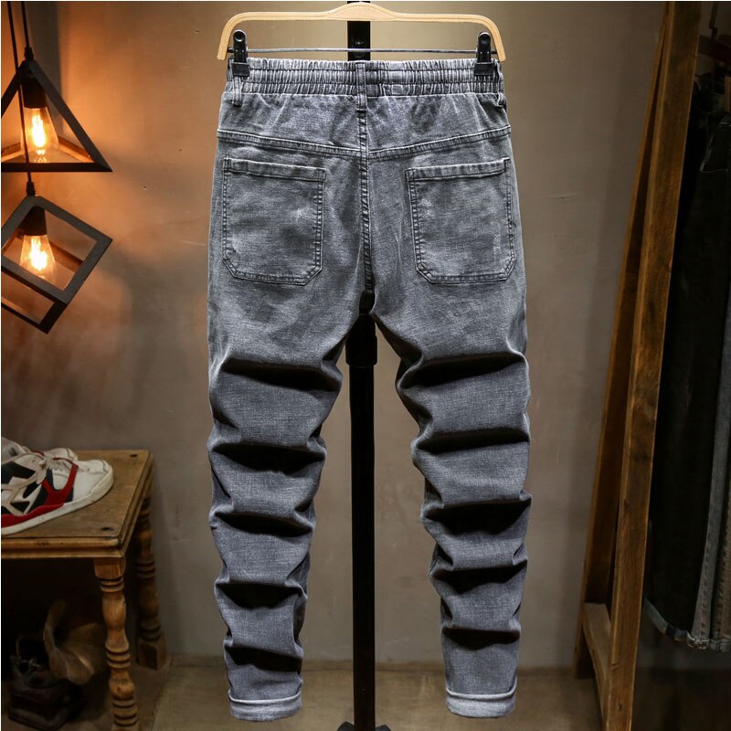 10XL Plus Size Men Black Ripped Jeans Men Pants Je... – Vicedeal