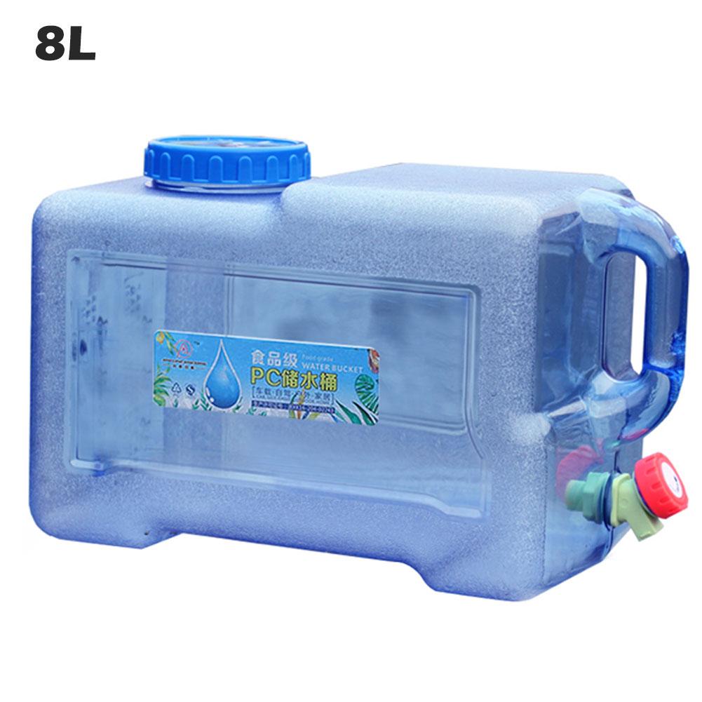 5L/8L Water Bucket Portable Camping Water Containe... – Grandado
