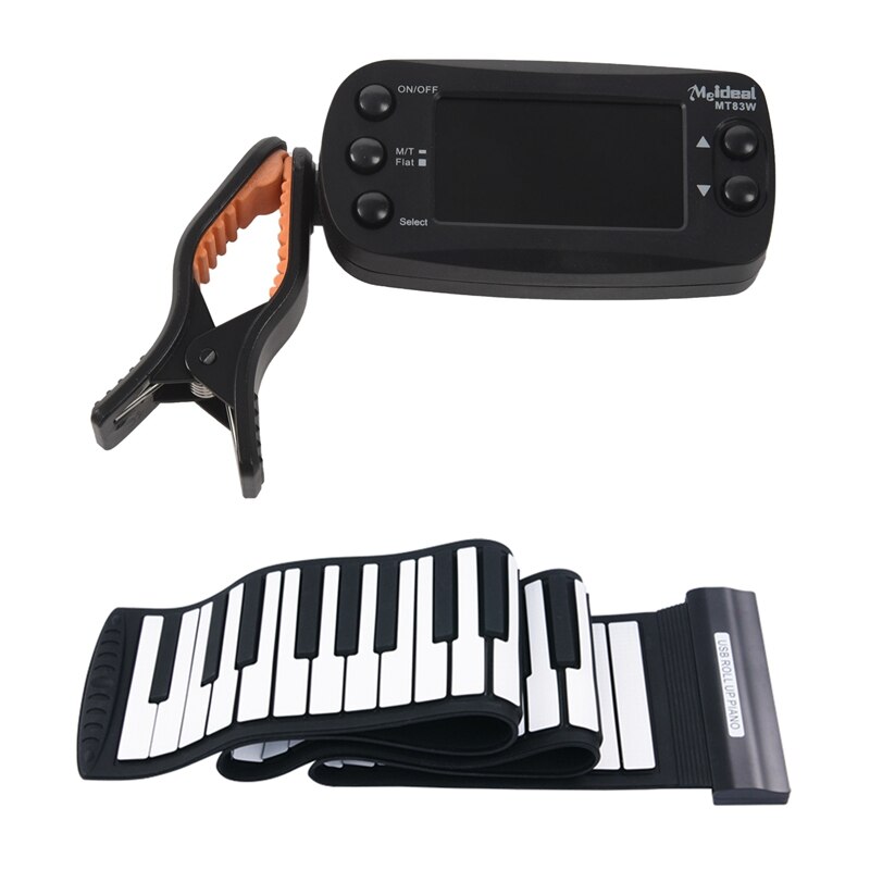 1 Pcs Black Guitar Bass Violin Ukulele Tuner MT83W... – Grandado