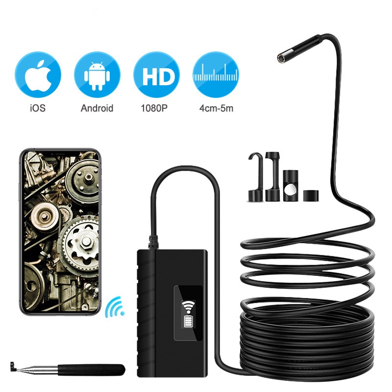 1080P HD Wireless Endoscope Industrial Wifi Boresc... – Grandado