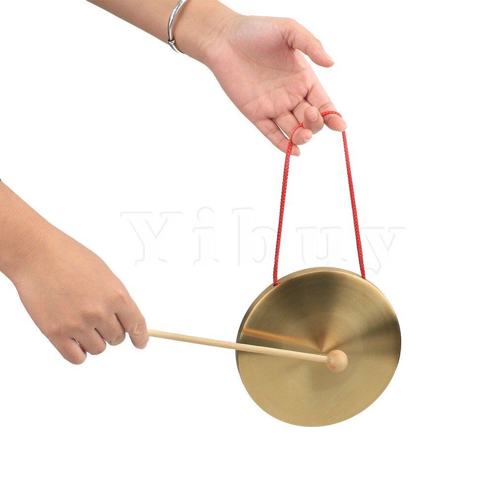 Yibuy Alto Hand Gong Kapel Koper Cymbals Percussie... – Vicedeal