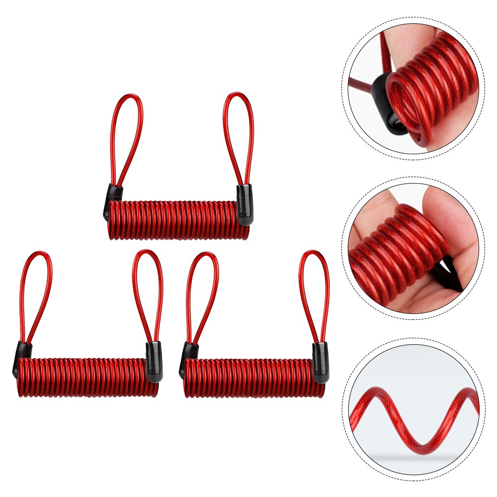 4Pcs Disc Lock Kabel Schijfrem Slot Kabel Anti Die... – Vicedeal