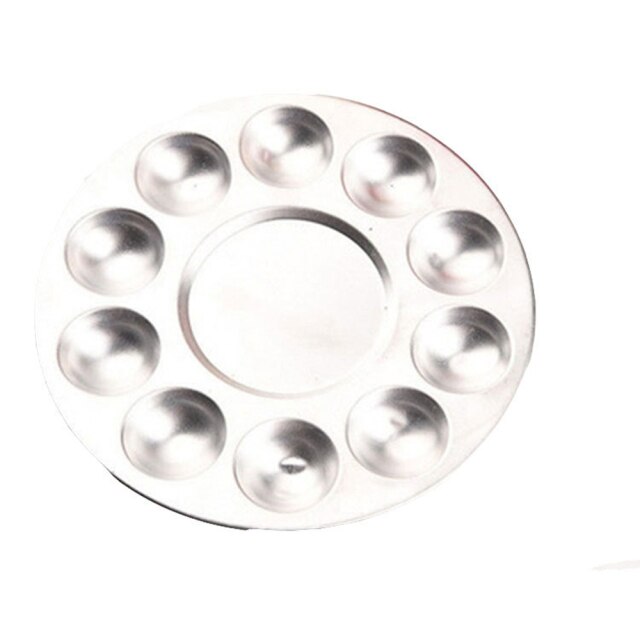 10 Holes Aluminum Circular Palette Art Paint Drawi... – Vicedeal