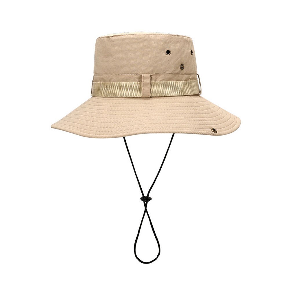 Men Outdoor Boonie Sun Hats Wide Brim UPF 50+ Sun ... – Grandado