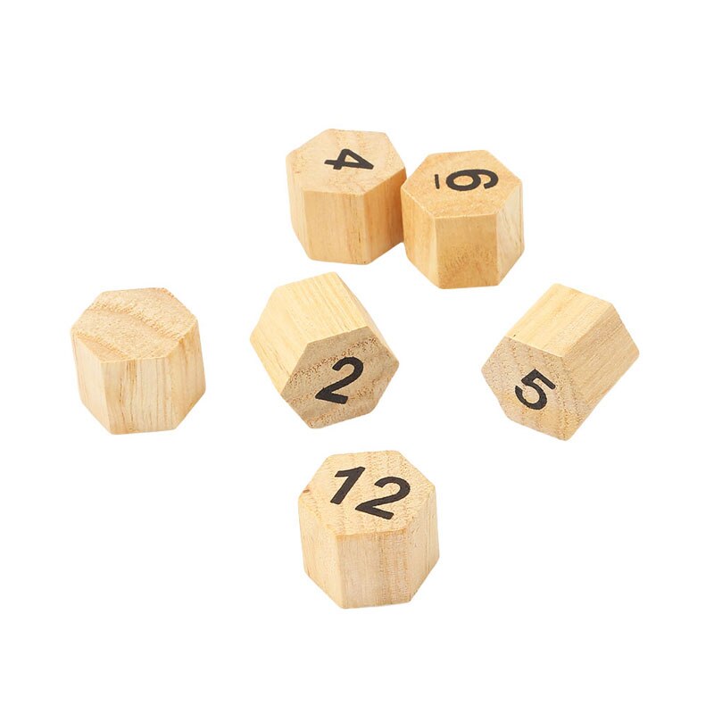 Geometric Shape Number Puzzle Children Wooden Numb... – Grandado