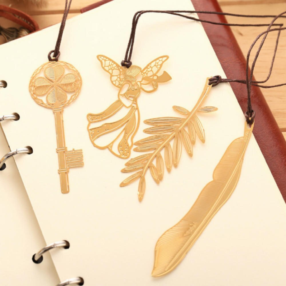 1pc Cute Gold Lable Metal Bookmark Chinese Style C... – Vicedeal