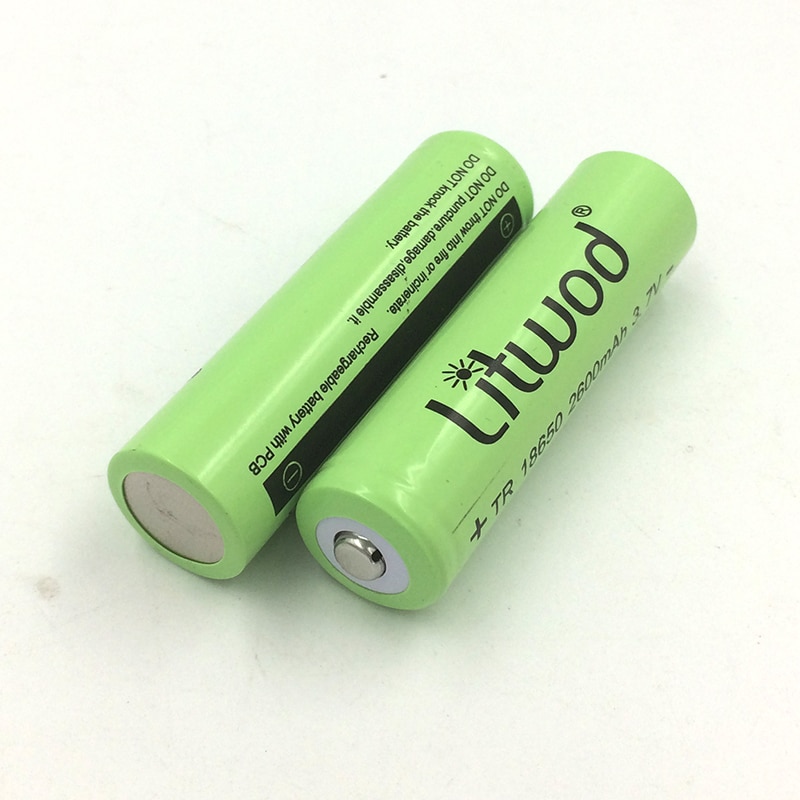 Litwod 3.7V 2600mAh Original 18650 rechargeable li... – Grandado