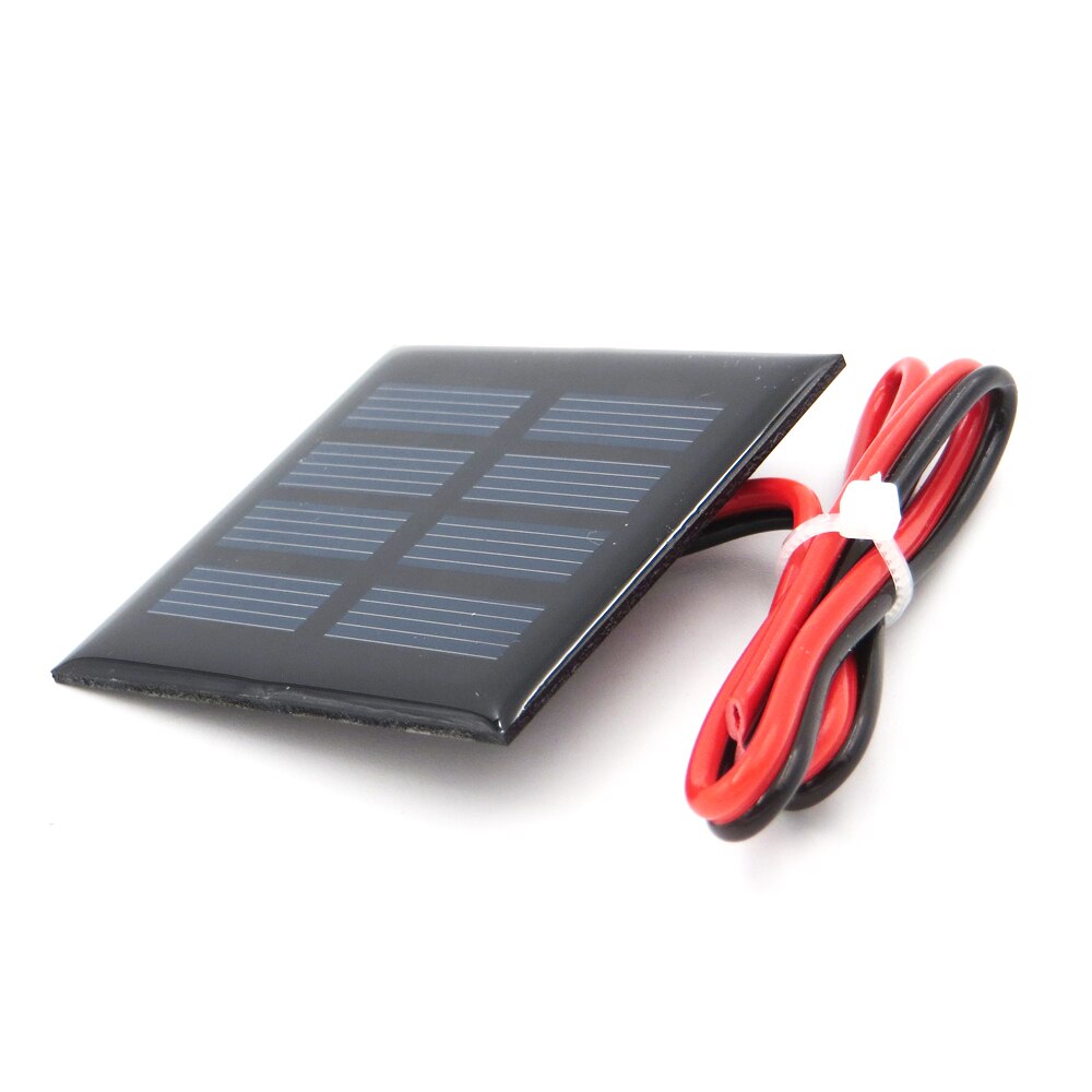 Solcellepanel 100ma 2v + 30cm forlengelseskabel mi... – Grandado