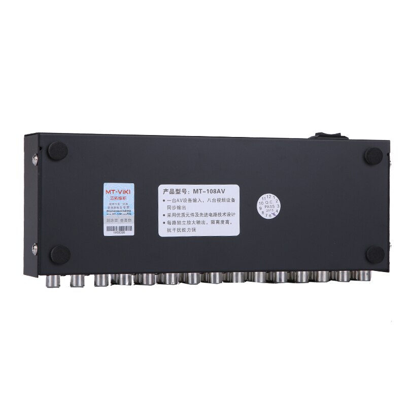 1x8 8 port video audio Splitter distributor AV RCA... – Vicedeal