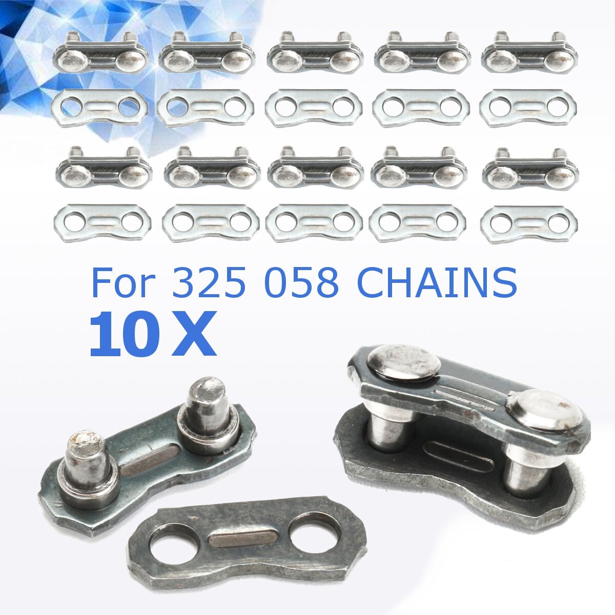 MTGATHER CHAINSAW CHAIN JOINER LINK X 10 FOR JOINI... – Vicedeal