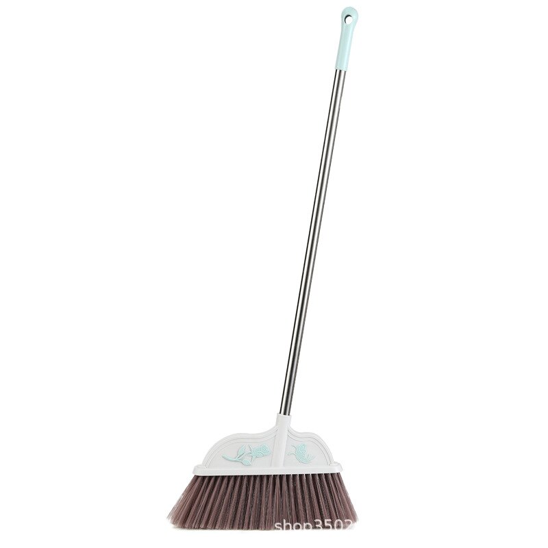 Five row broom plastic long handle living room bro... – Vicedeal