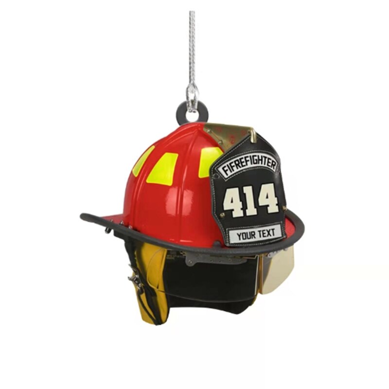 Creatieve Firefighter Decoratie Acryl Brandweerman... – Vicedeal