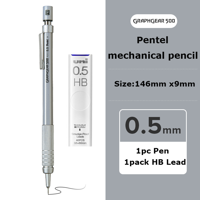 Pentel Graphgear 500 Drafting Druckbleistift Japan... – Grandado
