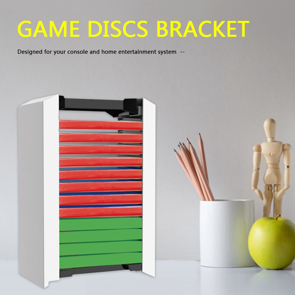 ALLOYSEED 12 in 1 Game Discs Storage Tower Bracket... – Grandado