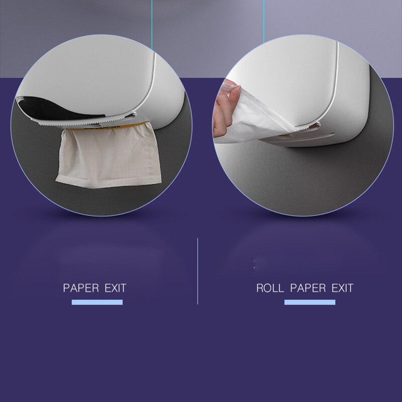 Tissue Box For Toilet Wall Mounted Roll Tissue Box... – Grandado