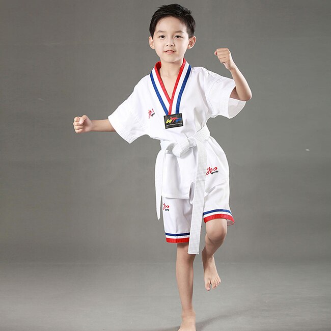 Kids Taekwondo Uniform Boy Taekwondo Uniforms Chil... – Grandado