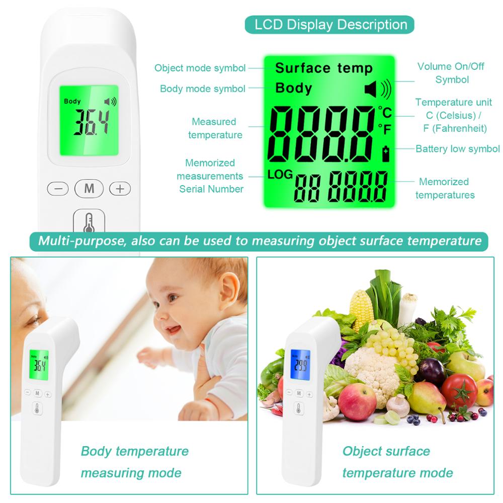 Infrarojo LCD Digital Forehead Thermometric Instru... – Grandado