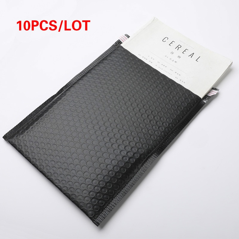 10pcs Matte Black Bubble Envelope Bags Small Maile... – Grandado