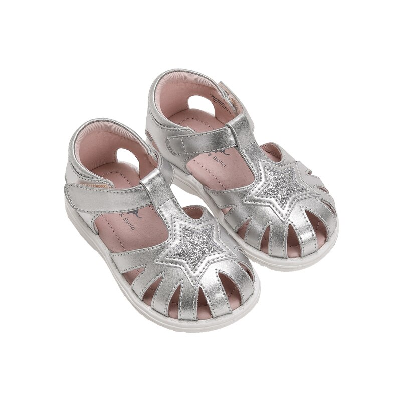 DB16996 Dave Bella summer baby girls stars sandals... – Grandado