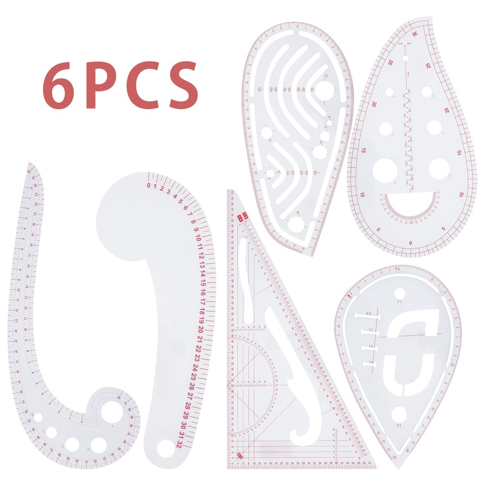 5/6/7Pcs Set Sewing Ruler Tailor Measuring Kit Qui... – Vicedeal