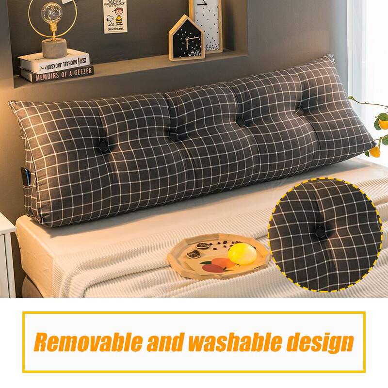 Long Cushion Sofa Pillow Cushion Back Cushion Chai... – Grandado