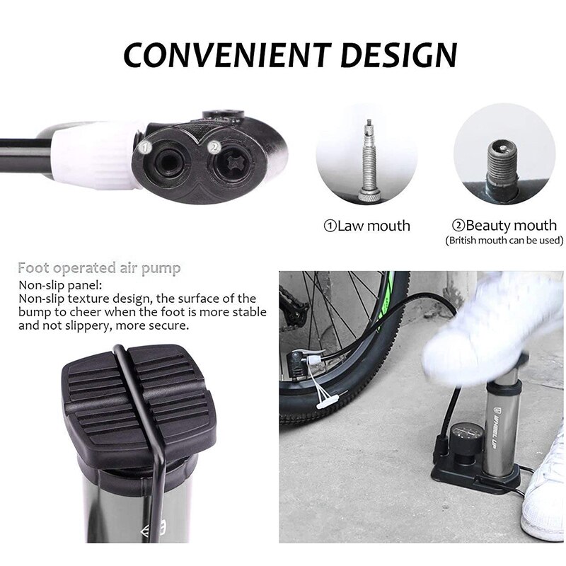 Wiel Up Pedaal Type Pomp, Mountainbike Fiets Elekt... – Vicedeal