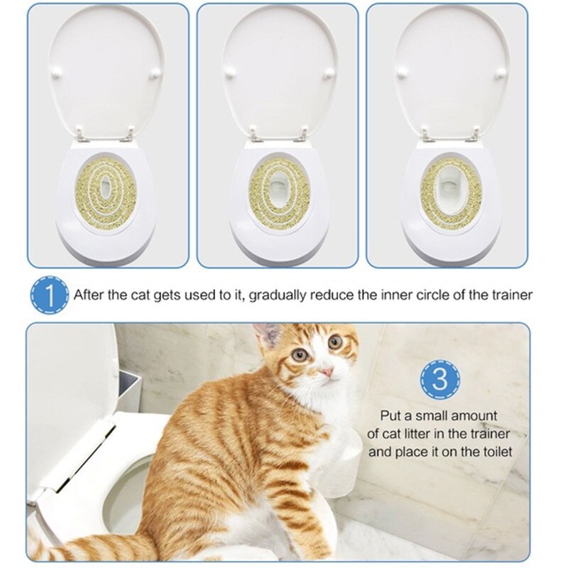 Portable Cat Toilet Training Device Pet Cat Puppy ... – Grandado