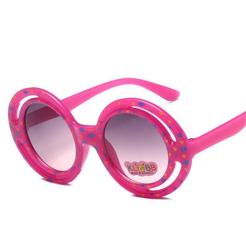 round frame children sunglasses love color trend s... – Grandado