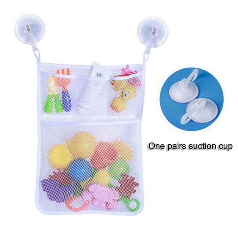 Multifunction Baby Bathroom Mesh Bag Child Bath To... – Grandado