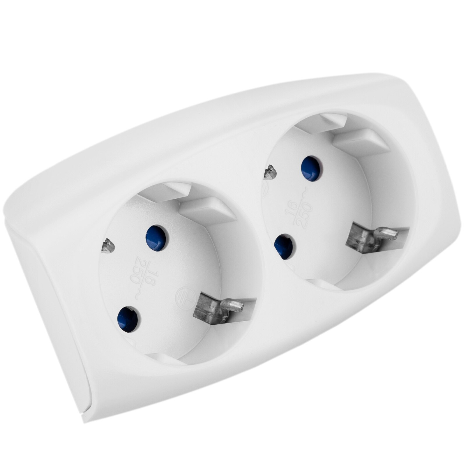 BeMatik-multiplier plug adapter schuko double whit... – Grandado