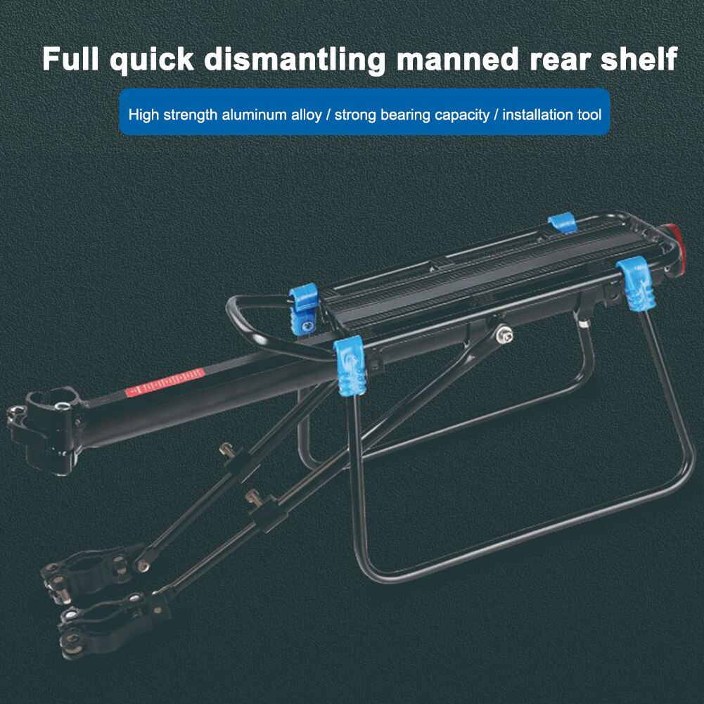 Bike Bicycle Cargo Rack Quick Release Adjustable B... – Grandado