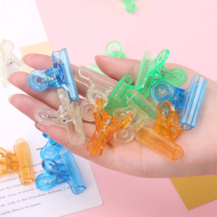 10PCS Transparent Plastic Receipt Invoice Clip Fol... – Vicedeal